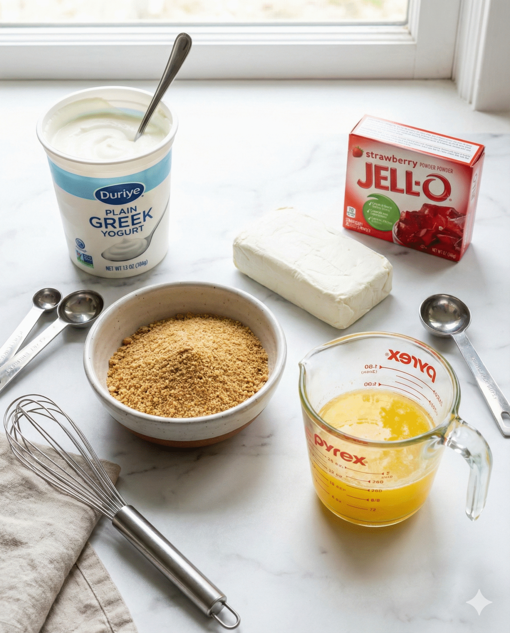 No-Bake Greek Yogurt Jello Cheesecake: 5-Step Easy Recipe