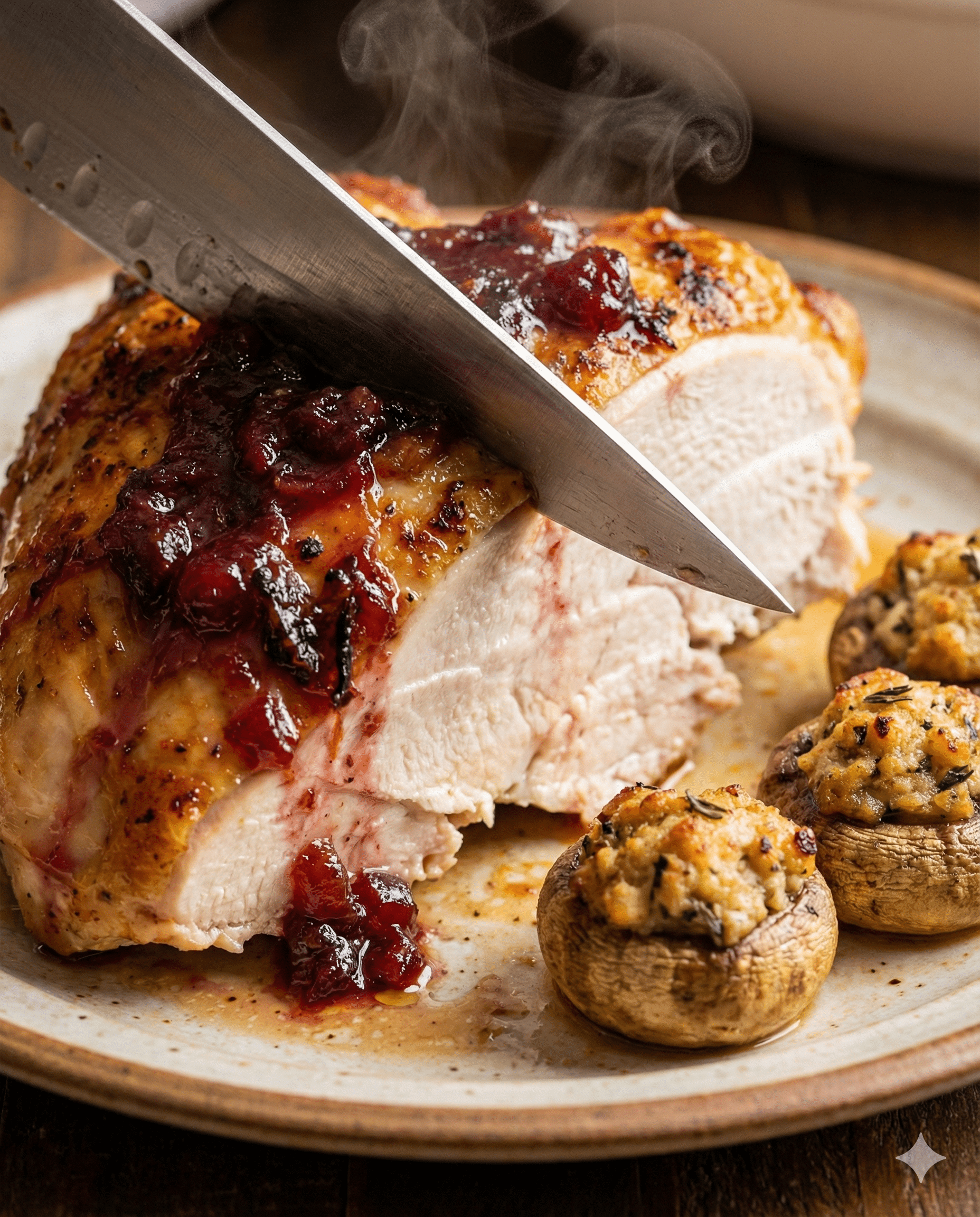 Cranberry Orange Glazed Turkey Breast: 5 Easy Steps